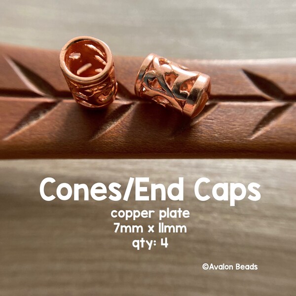 Filigree End Caps - Etsy