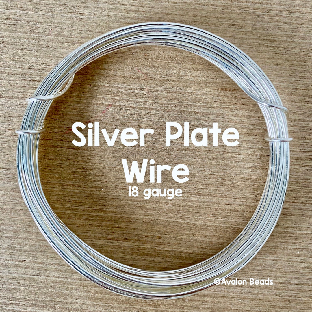 18 Gauge Silver Plate Wire, 4 Meters - Etsy