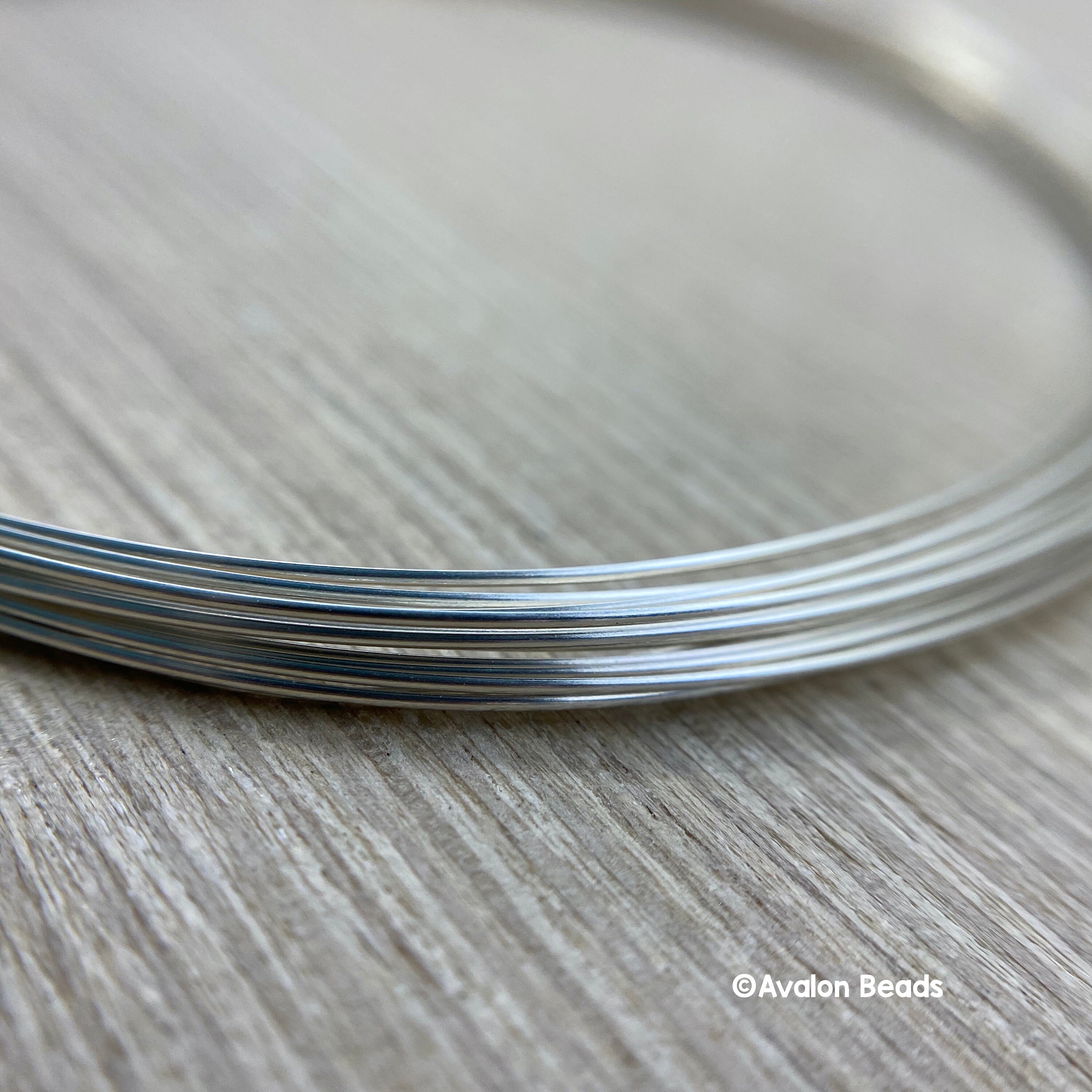 Sterling Silver Wire 22 Gauge Half Round Half-Hard 10 Feet | Etsy