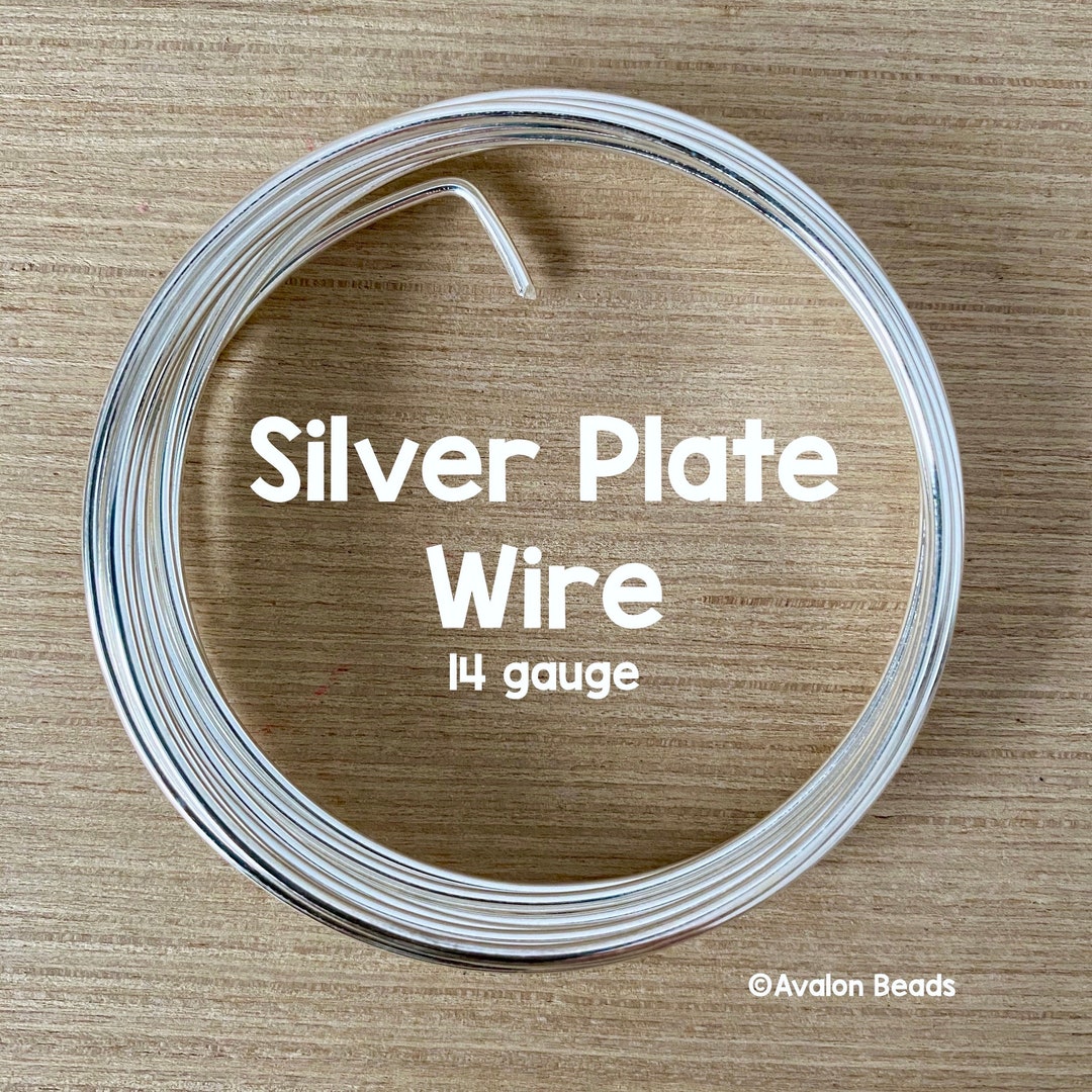 14 Gauge Silver Plate Wire, 1.5 Meters - Etsy
