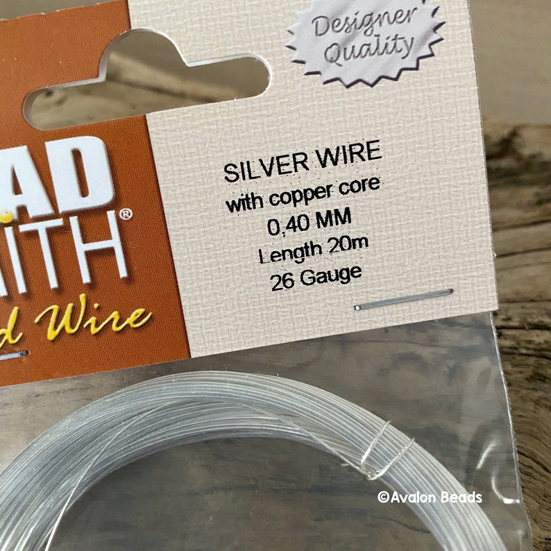 26 Gauge Silver Plate Wire 20 Meters - Etsy