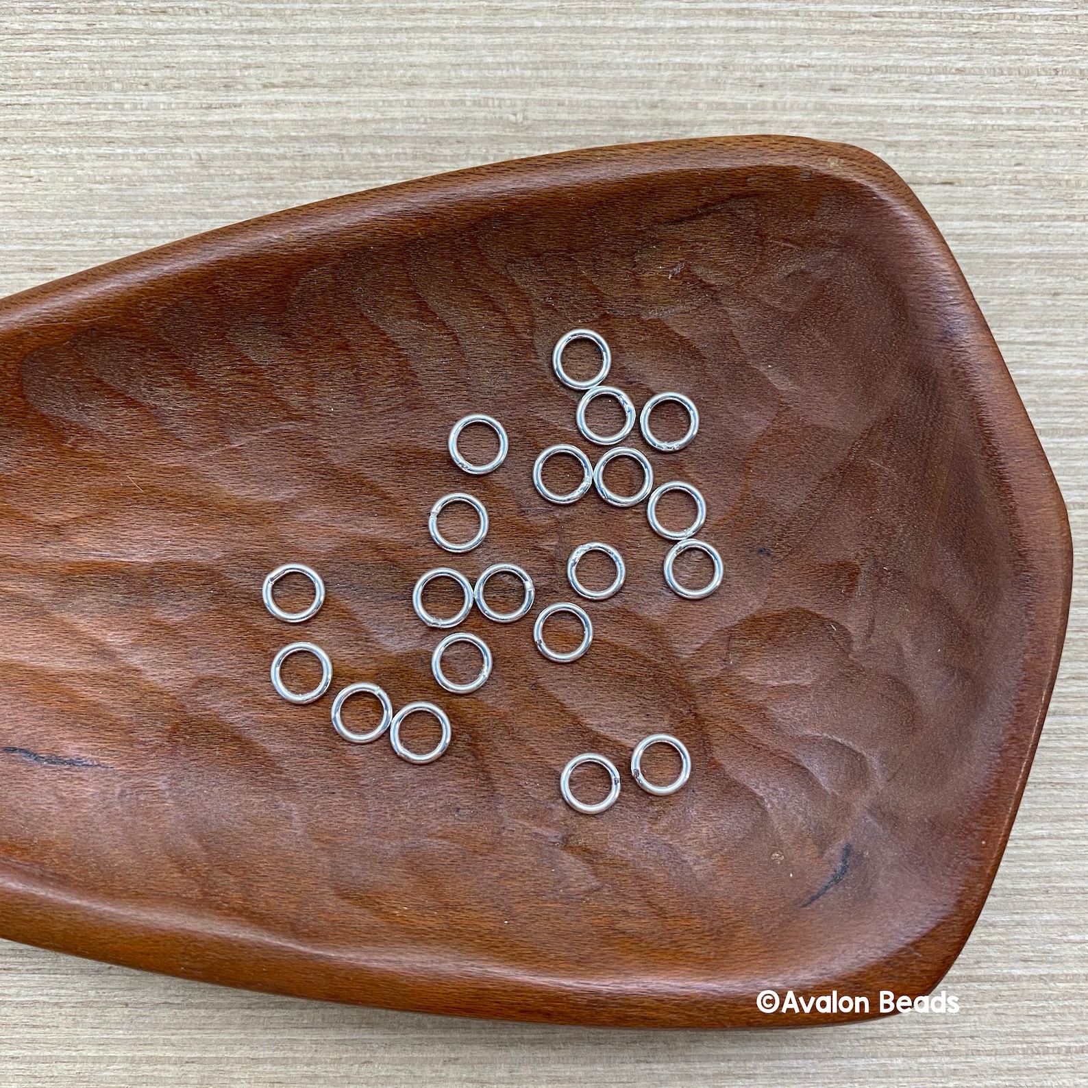 Sterling Silver Soldered Jump Rings, 5mm, 20 Pieces - Etsy