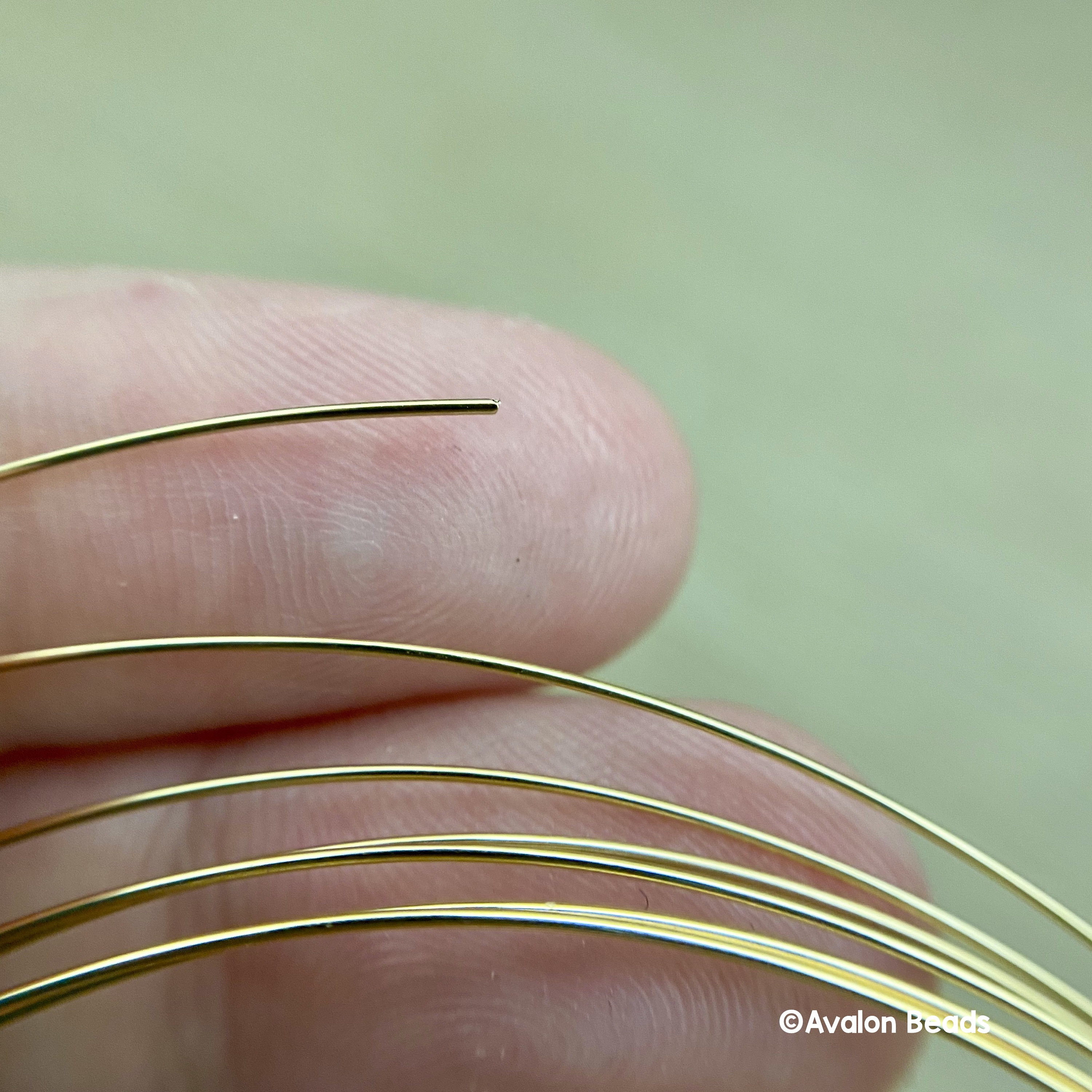 24 Gauge Gold Filled Wire, Half Hard Wire, 5 Feet - Etsy