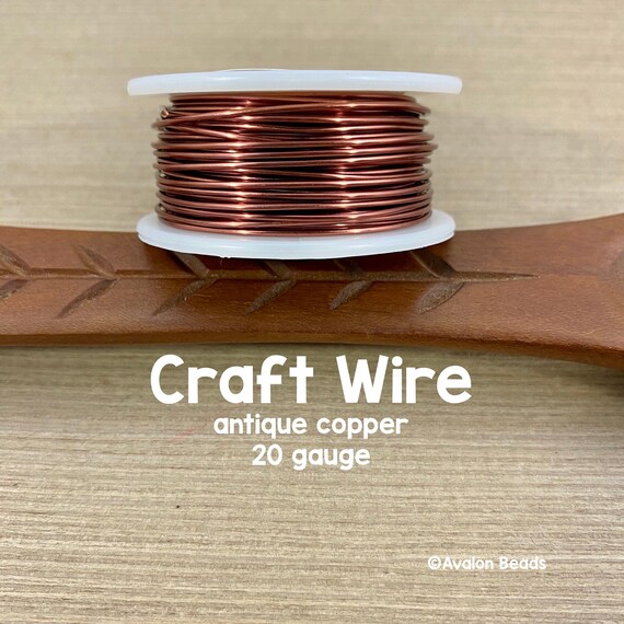 20 Gauge Antique Copper Wire 10 Yards - Etsy