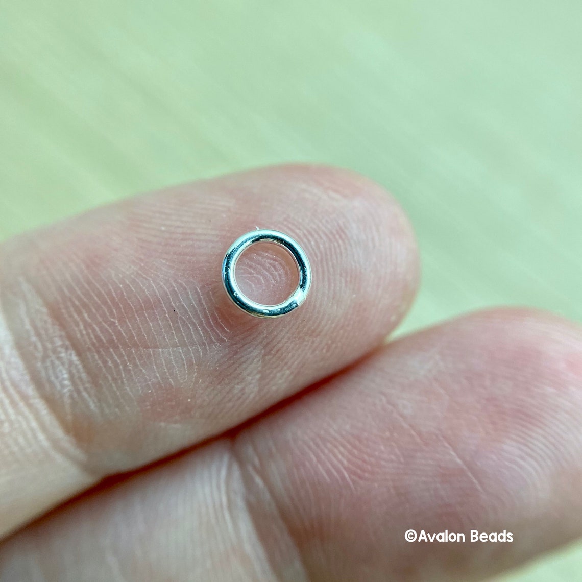 Sterling Silver Soldered Jump Rings, 5mm, 20 Pieces - Etsy