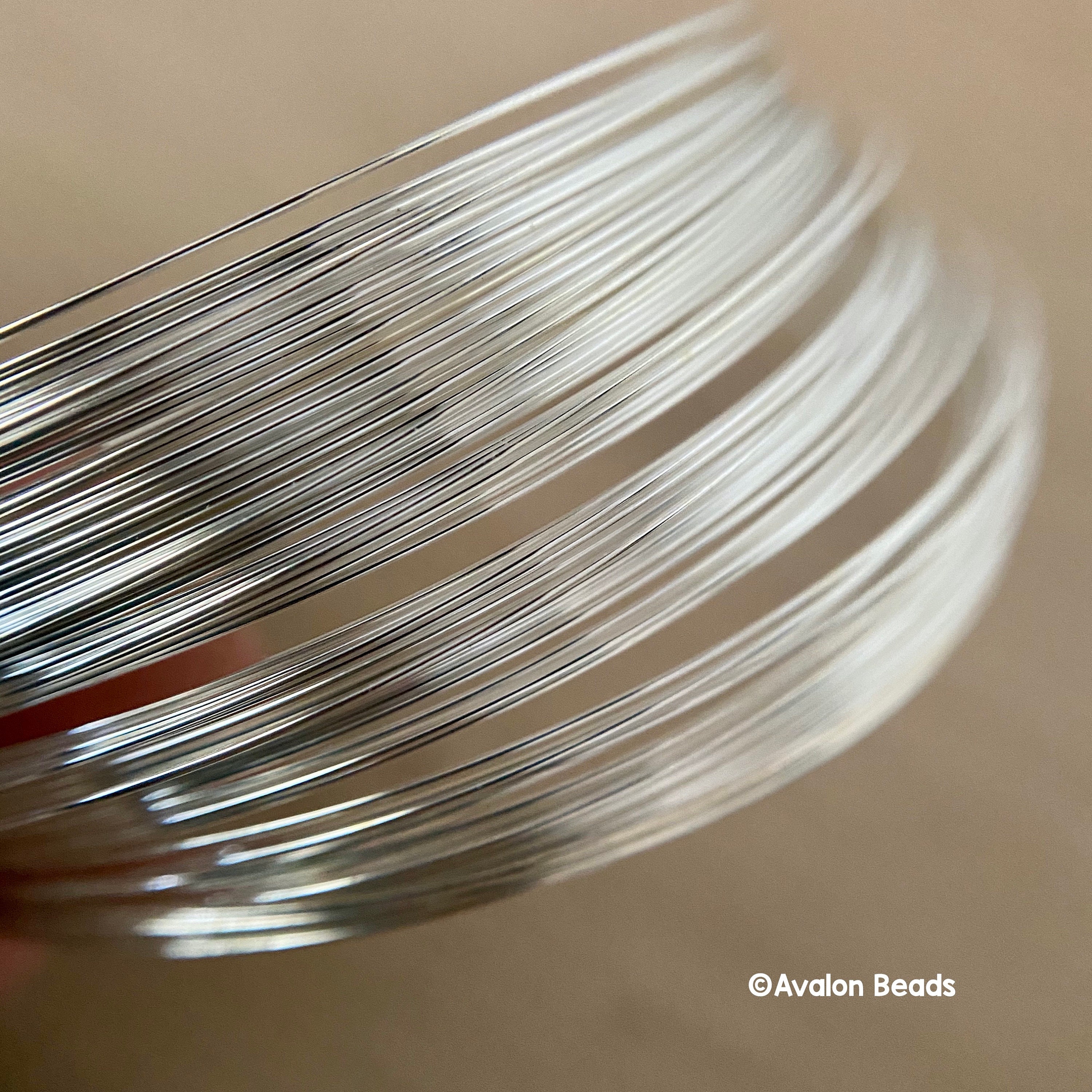 26 Gauge Silver Plate Wire 20 Meters | Etsy