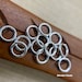Sterling Silver Soldered Jump Rings, 5mm, 20 Pieces - Etsy