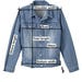 Upcycled Denim Jacket – Handmade From Recycled Fabrics, One of a Kind ...