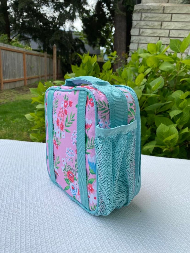 Personalized Lunch Bag Personalized Lunch Box Fabric Lunch - Etsy