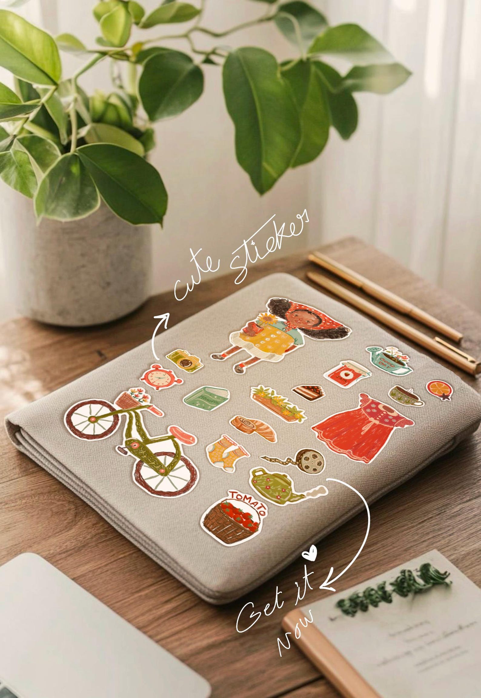 Autumn Vibes Printable Sticker Sheet (digital Download) - Etsy