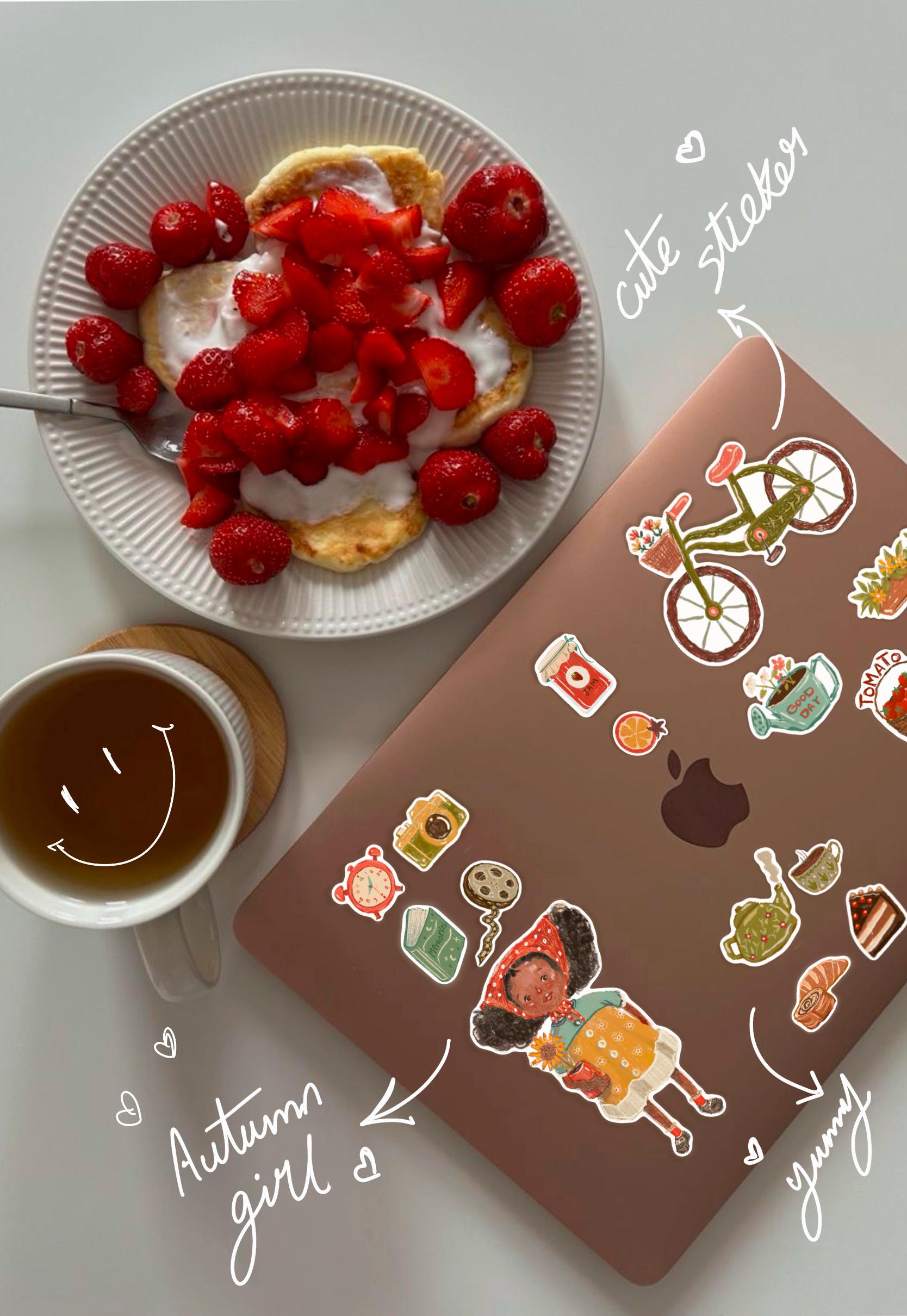 Autumn Vibes Printable Sticker Sheet (digital Download) - Etsy