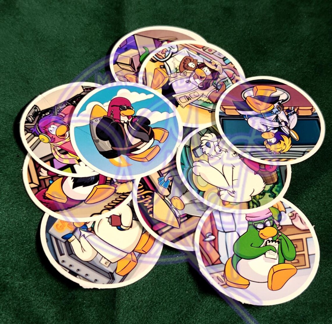 Club Penguin Handmade Vinyl Sticker Pack Bundle 2.5 Inches - Etsy