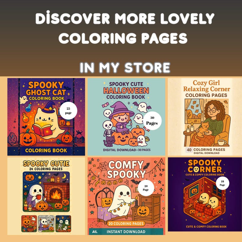 Cozy Kawaii Christmas Coloring Book | Easy Bold Line Coloring Pages for ...