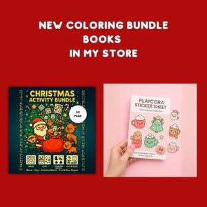 Cozy Hygge Christmas Animals Coloring Book |cute Kawaii Holiday ...