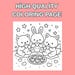 Fuzzy Valentine Love Coloring Book | Cute Kawaii Animals | Easy ...