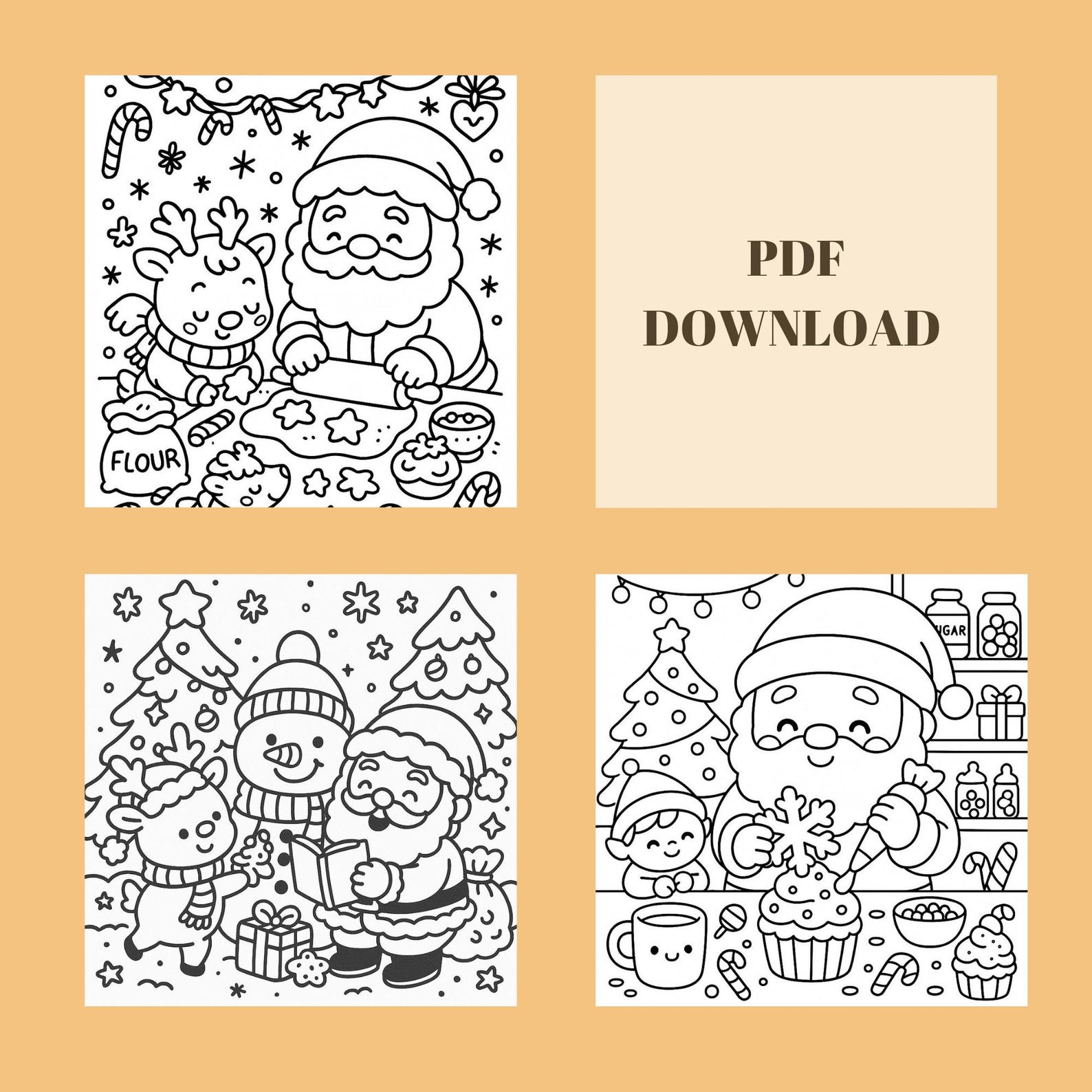 Christmas Mega Activity Book | 60 Pages | Coloring, Tracing, Mazes, | I ...