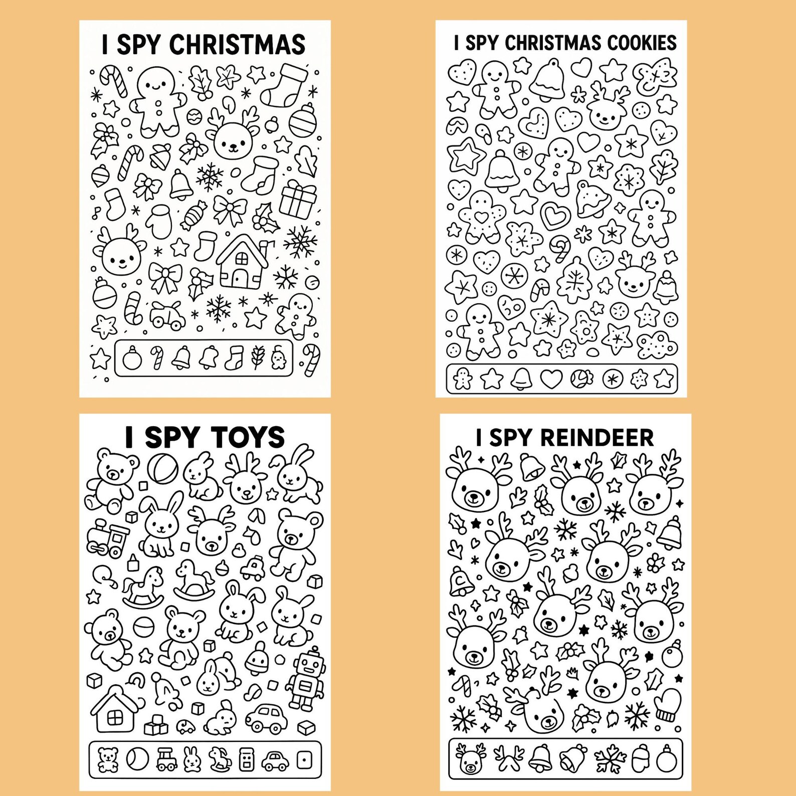 Christmas Mega Activity Book | 60 Pages | Coloring, Tracing, Mazes, | I ...