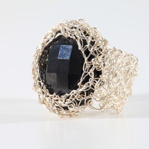 Knitting Ring. Knitting Jewelry. Jewelry. 925 Silver Ring. Silver ...