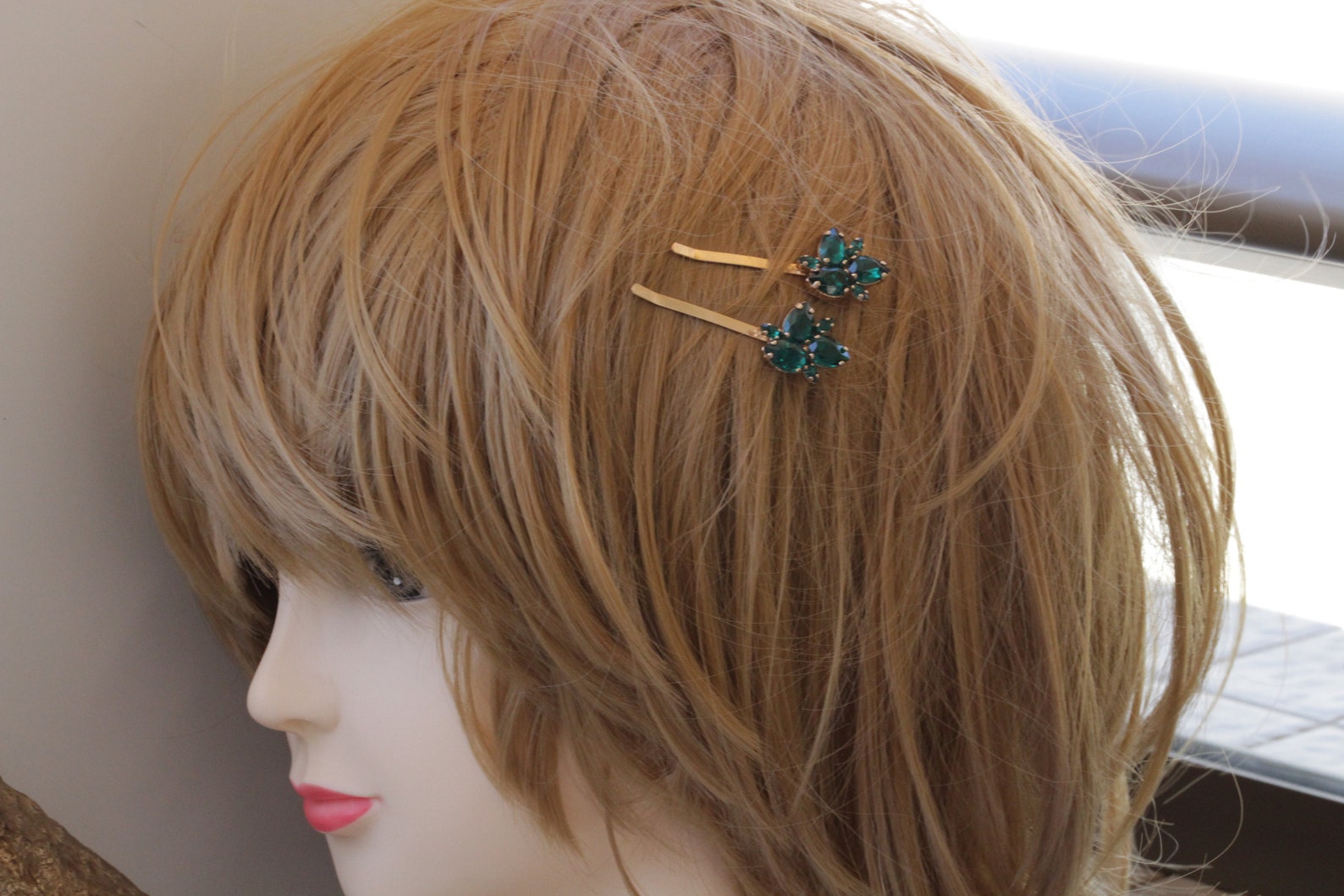DUSTY Blue BOBBY PINS Bridal Bobby Pin Wedding Hair Pins - Etsy
