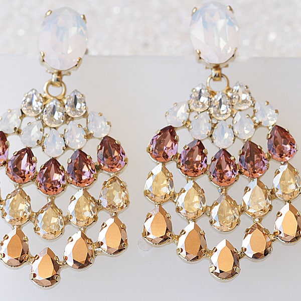 Blush Earrings - Etsy