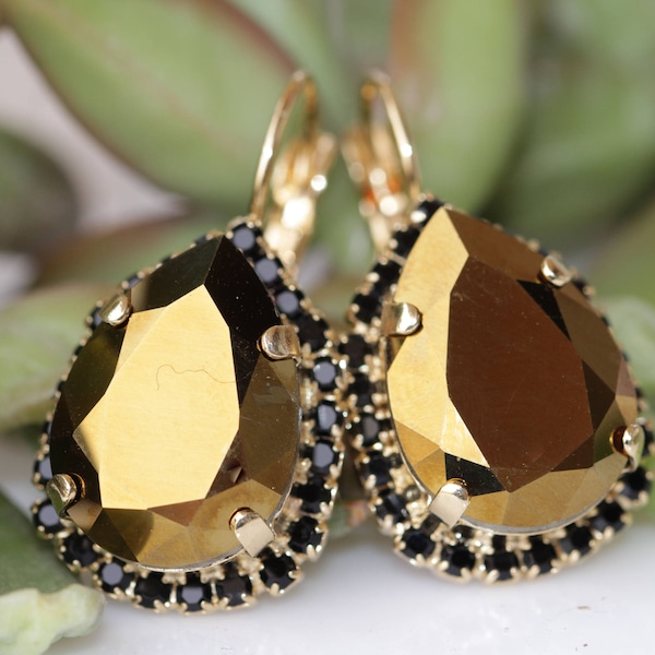 Bronze Formal Earrings - Etsy