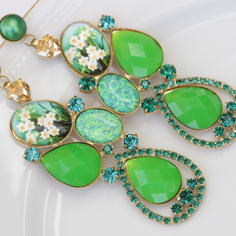 Neon Earrings - Etsy