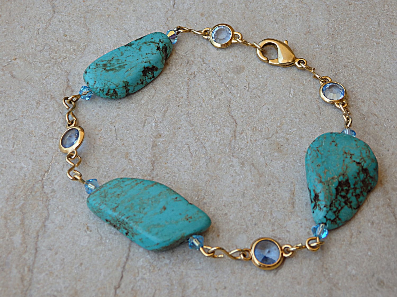 Turquoise Bracelet.turquoise and Bracelet . December Birthstone ...