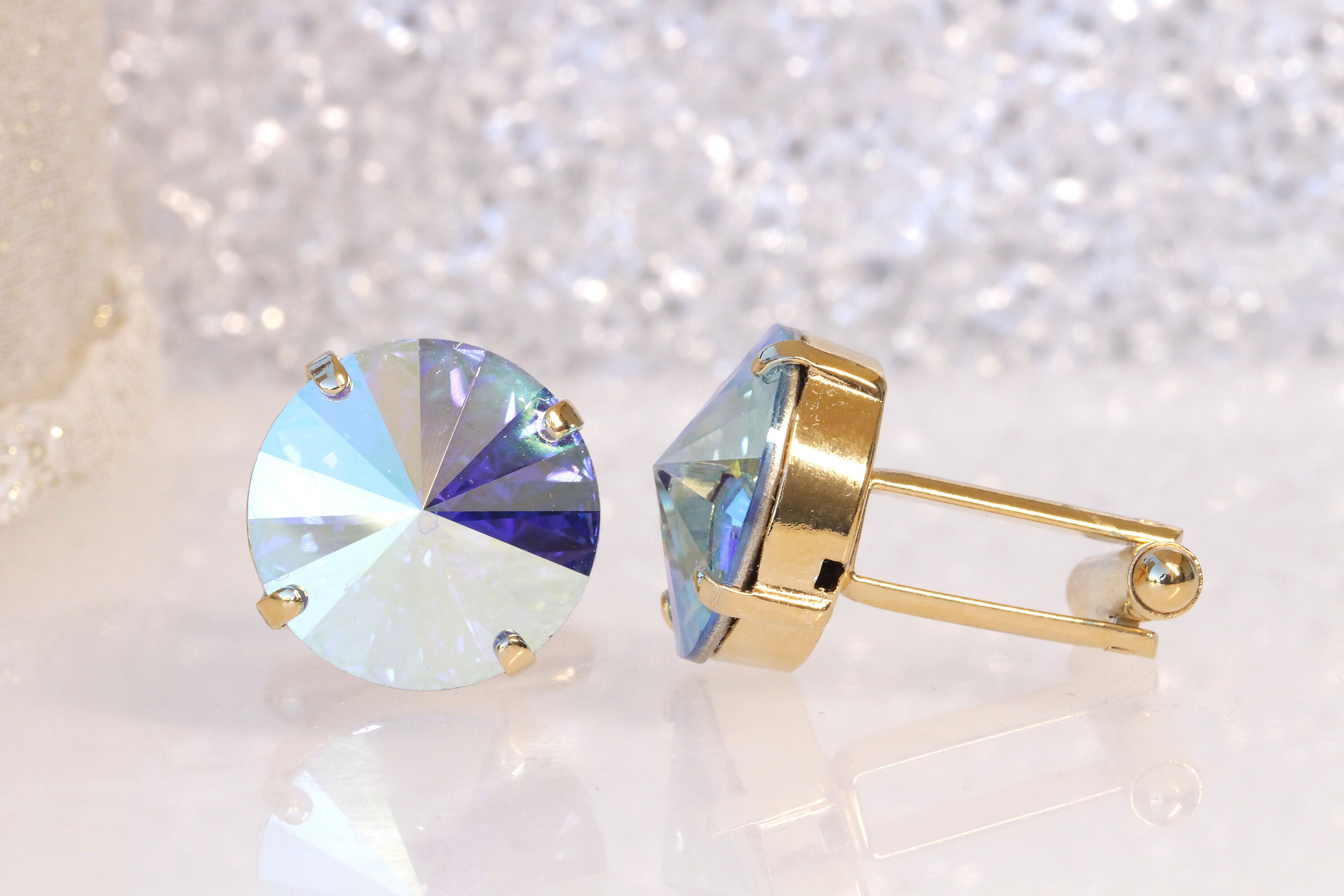 LIGHT BLUE CUFFLINKS Cuff LinkGroom Cufflinks best man | Etsy