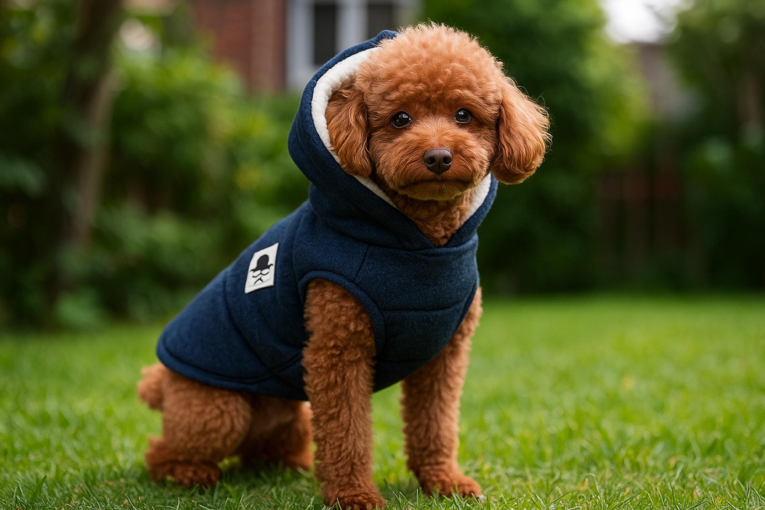 Cotton Fleece Dog Hoodie: Warm Winter Puppy Coat - Etsy