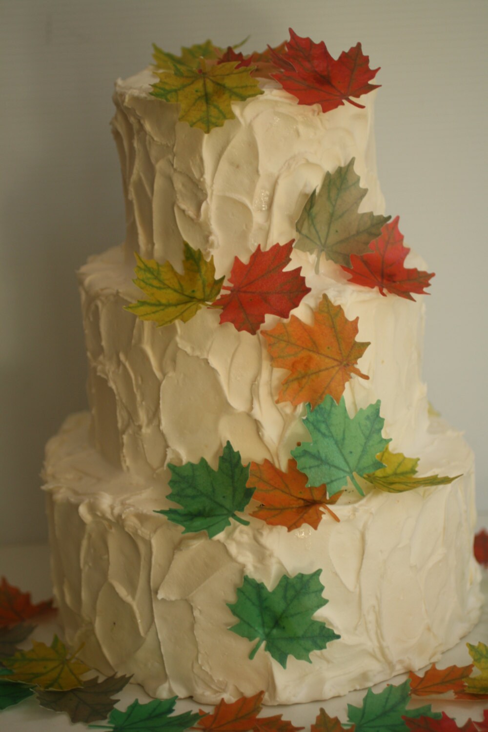 12 Wafer Paper Maple Leaves Edible Leaves for Autumn Baking - Etsy