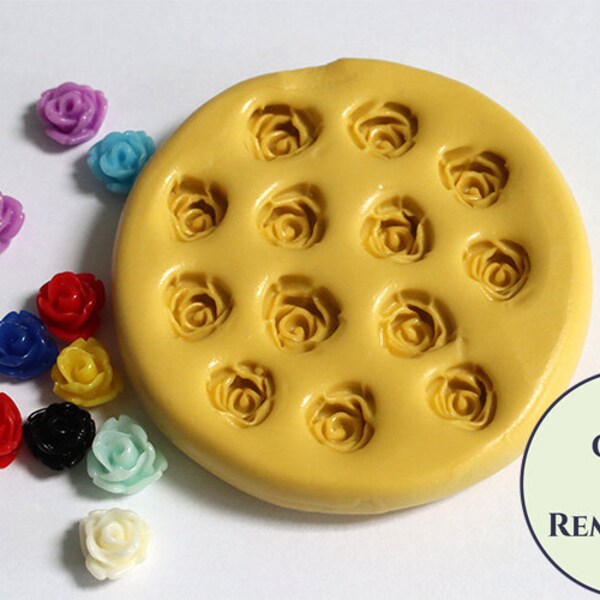 Silicone Rose Mold - Etsy