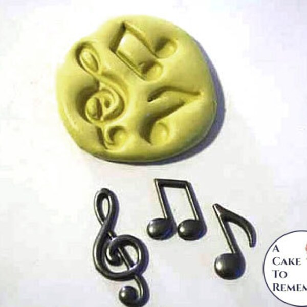 Musical Notes Mold - Etsy