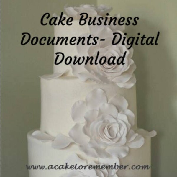 A Cake to Remember - Etsy