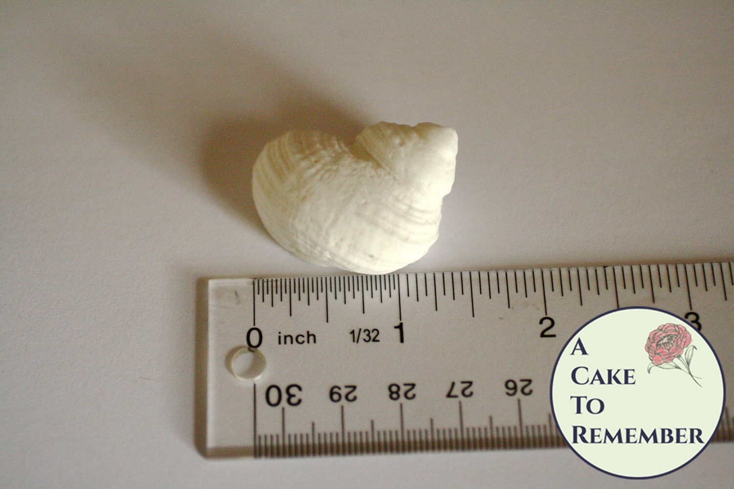 Silicone 1.5 sea snail shell mold for cake decorating. | Etsy
