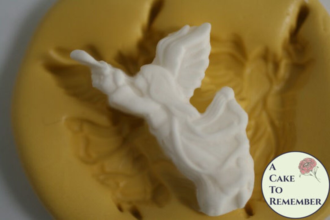 Angel Mold for Jewelry and Cake Decorating, 1 3/4 Tall, Angel Mold With ...