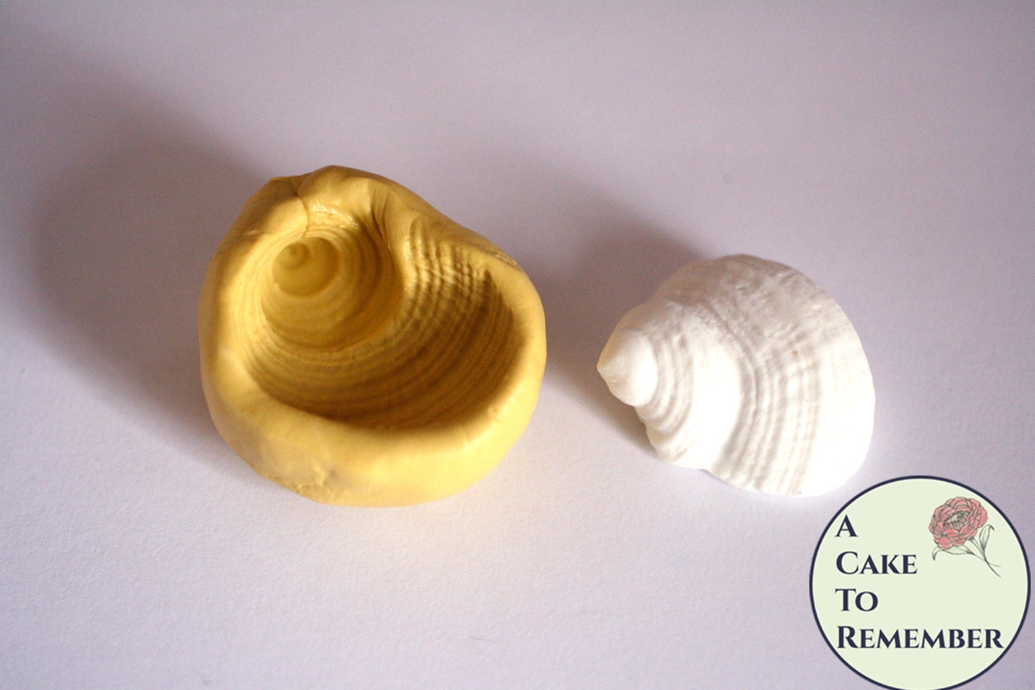 Silicone 1.5 sea snail shell mold for cake decorating. | Etsy