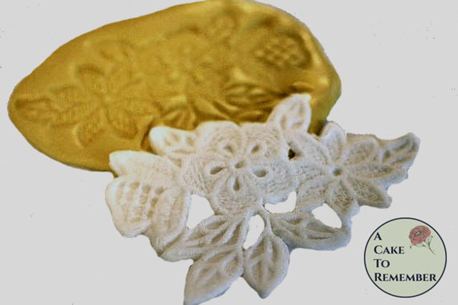 Floral lace mold silicone lace mold for cake decorating cake | Etsy