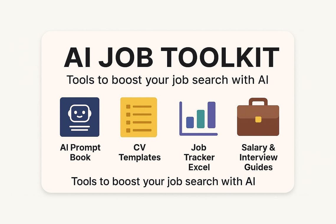 AI Job Toolkit | CV Templates, Resume Guide, AI Prompts, Job ...