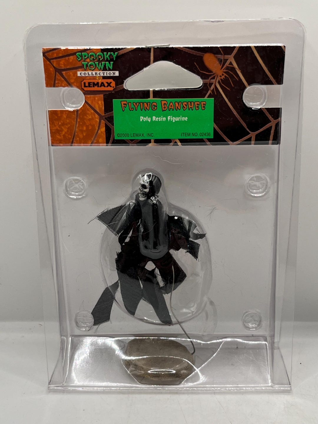 2000 Lemax Spooky Town Flying Banshee Halloween Village Figurine 02436 ...