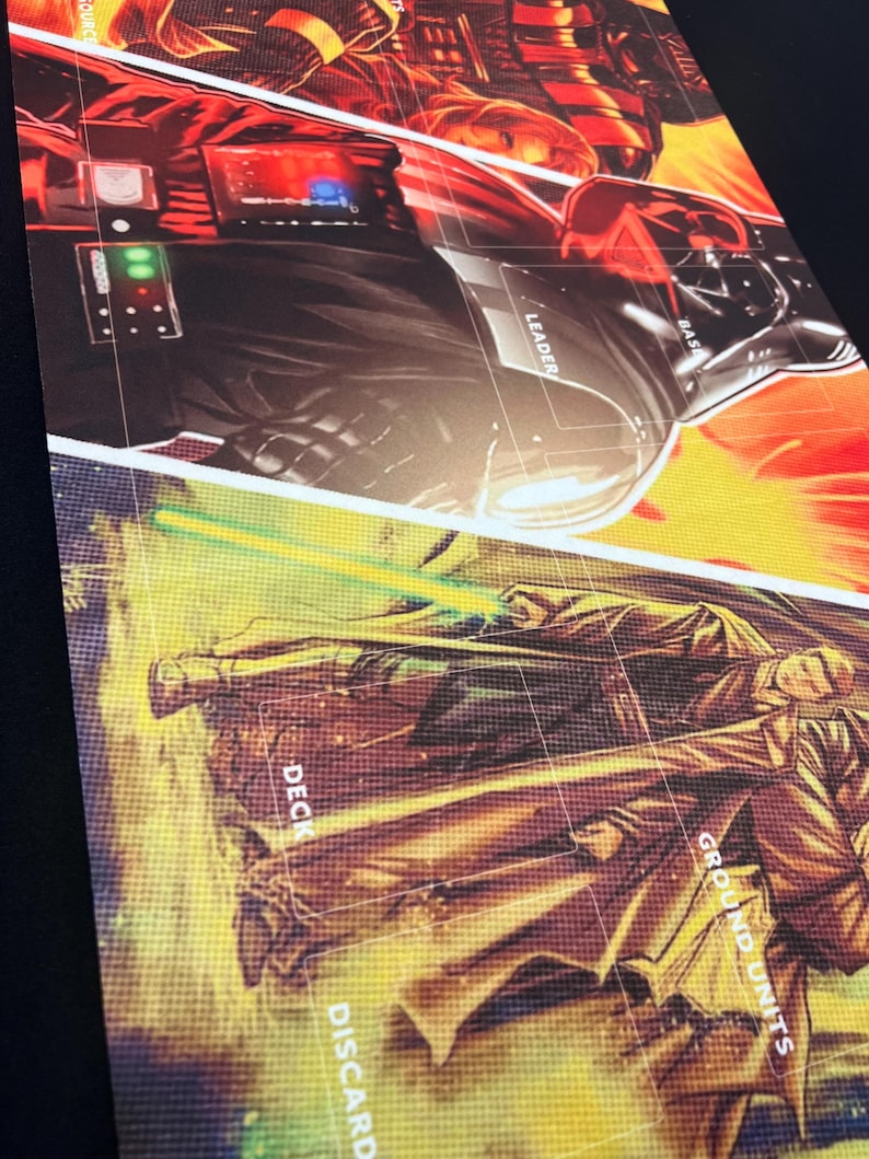 Star Wars Unlimited TCG Playmat. Vader. 35cmx60cm 3mm Thick. Gaming ...