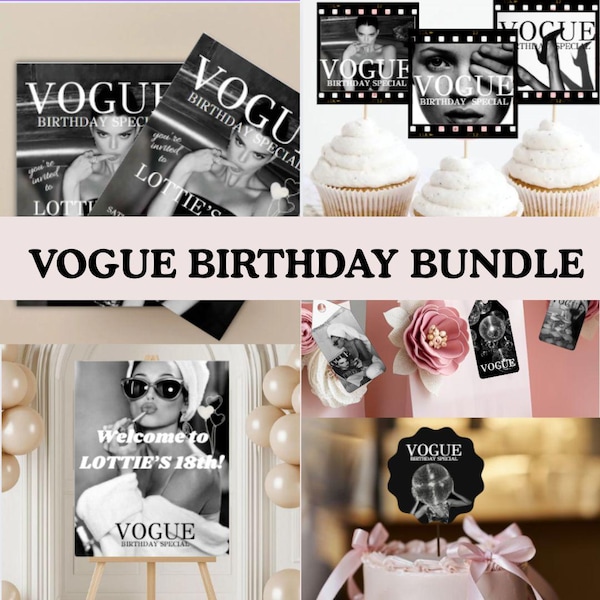 Vogue Decoration Set - Etsy
