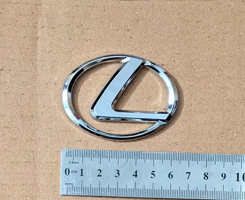 Lexus Steering Wheel Logo Badge Emblem in Chrome - Etsy