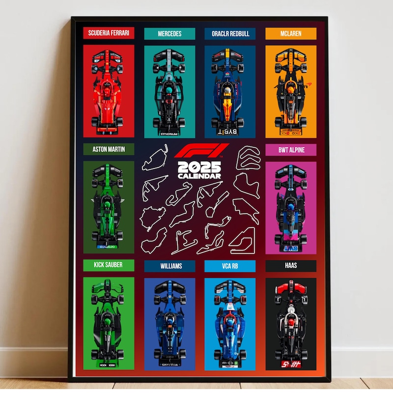 F1 Poster Logo - Etsy