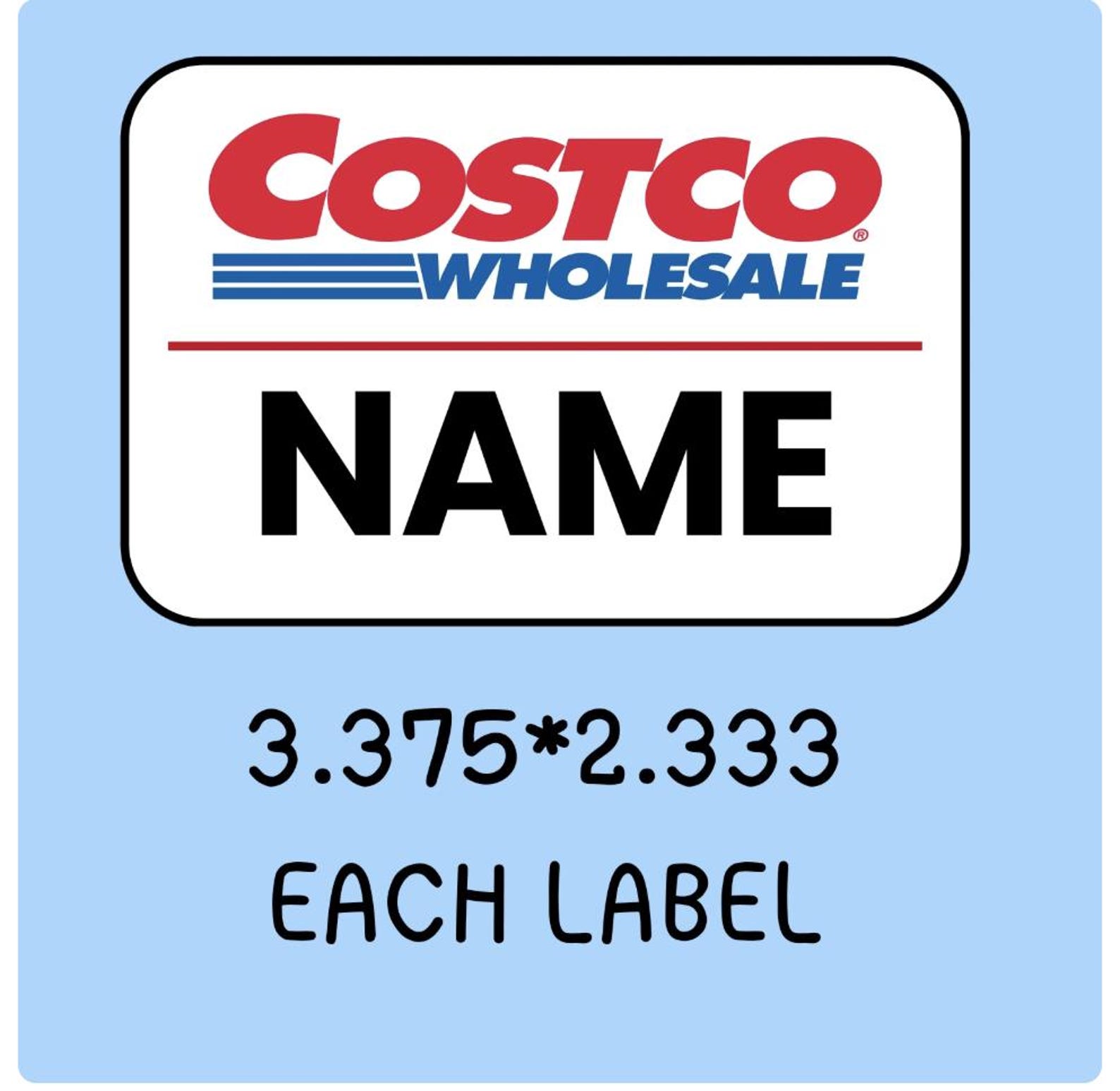 Costco Party Name Tags, Costco Editable Name Tags, Costco Birthday ...