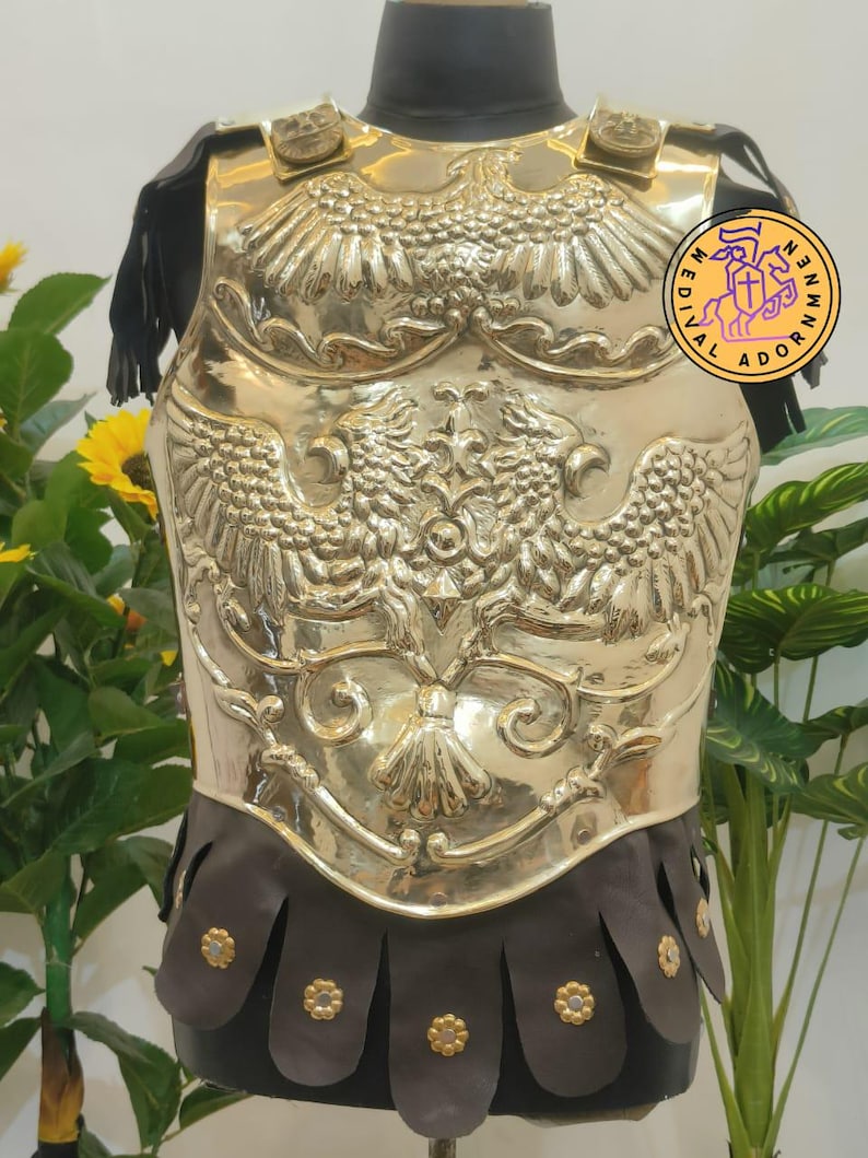 Medieval Brass Eagle Cuirass | Roman Armor Breastplate | Reenactment ...