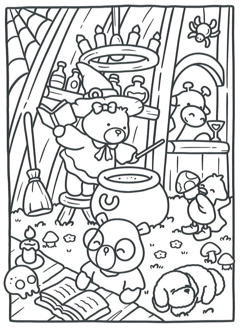 How to Color: Cute Things Coloring Pages - PDF - Comfortable Coloring ...