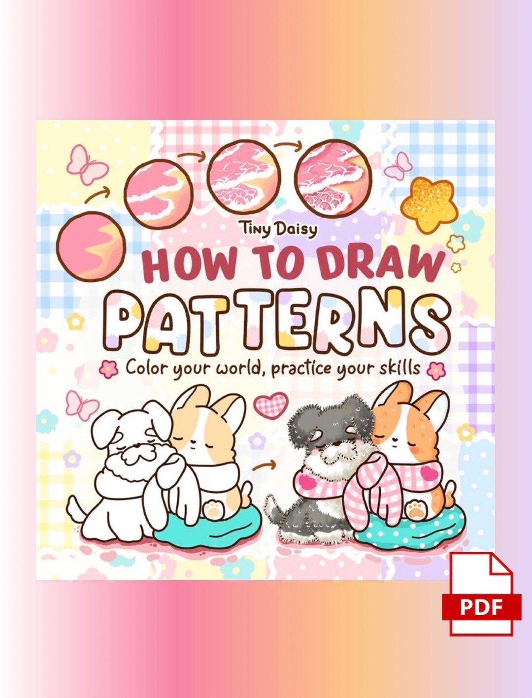 How to Draw: Patterns Coloring Pages, Cozy Coloring Books, Digital ...