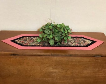 Quilted Small Table Runner, Ready to Ship, Handmade Gift Table Topper ...
