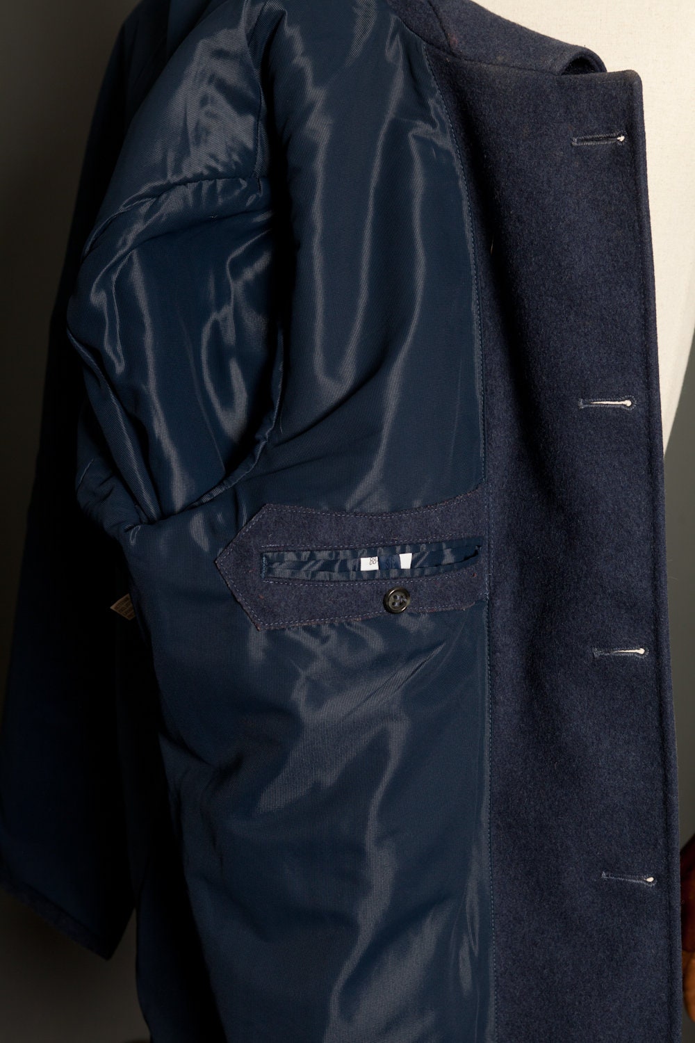 70's French Post Worker Coat XL - Etsy