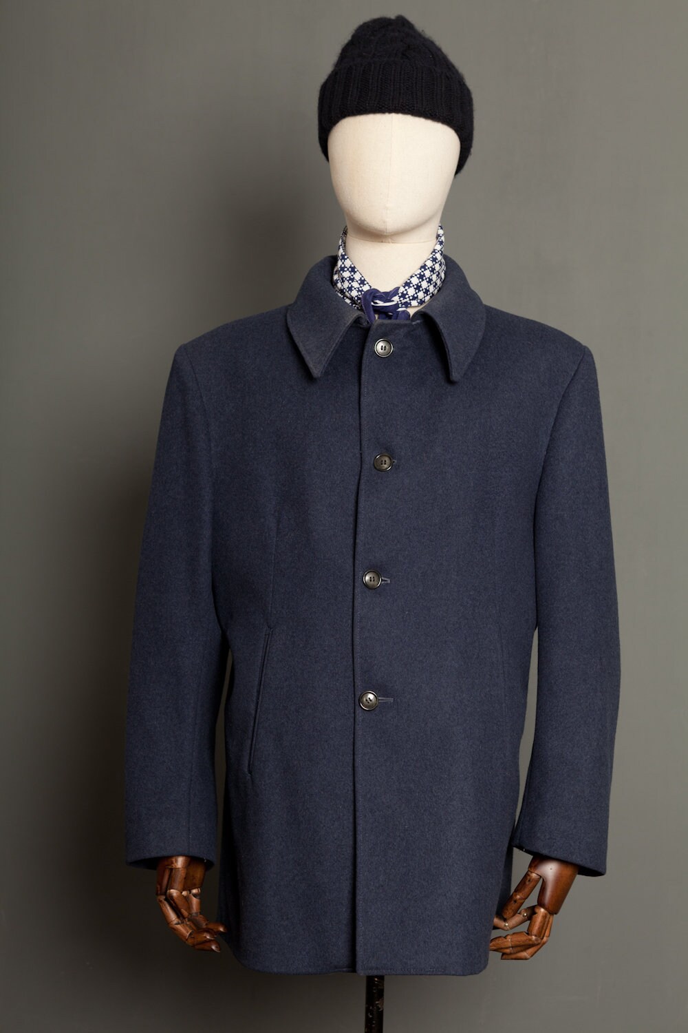 70's French Post Worker Coat XL - Etsy